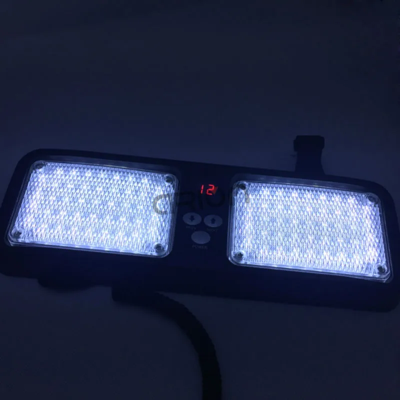 Car Strobe 86 Led Emergency Visor Light White Strobe Lights Flashing ...