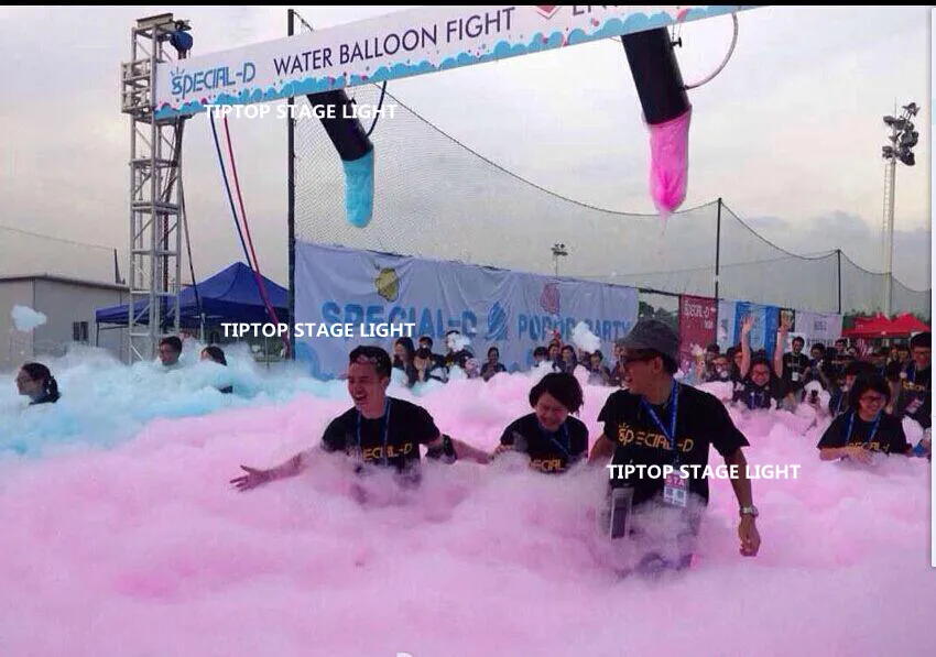 1200W Hanging Foam Machine Manual Control Huge Volum Foam Machine In ...