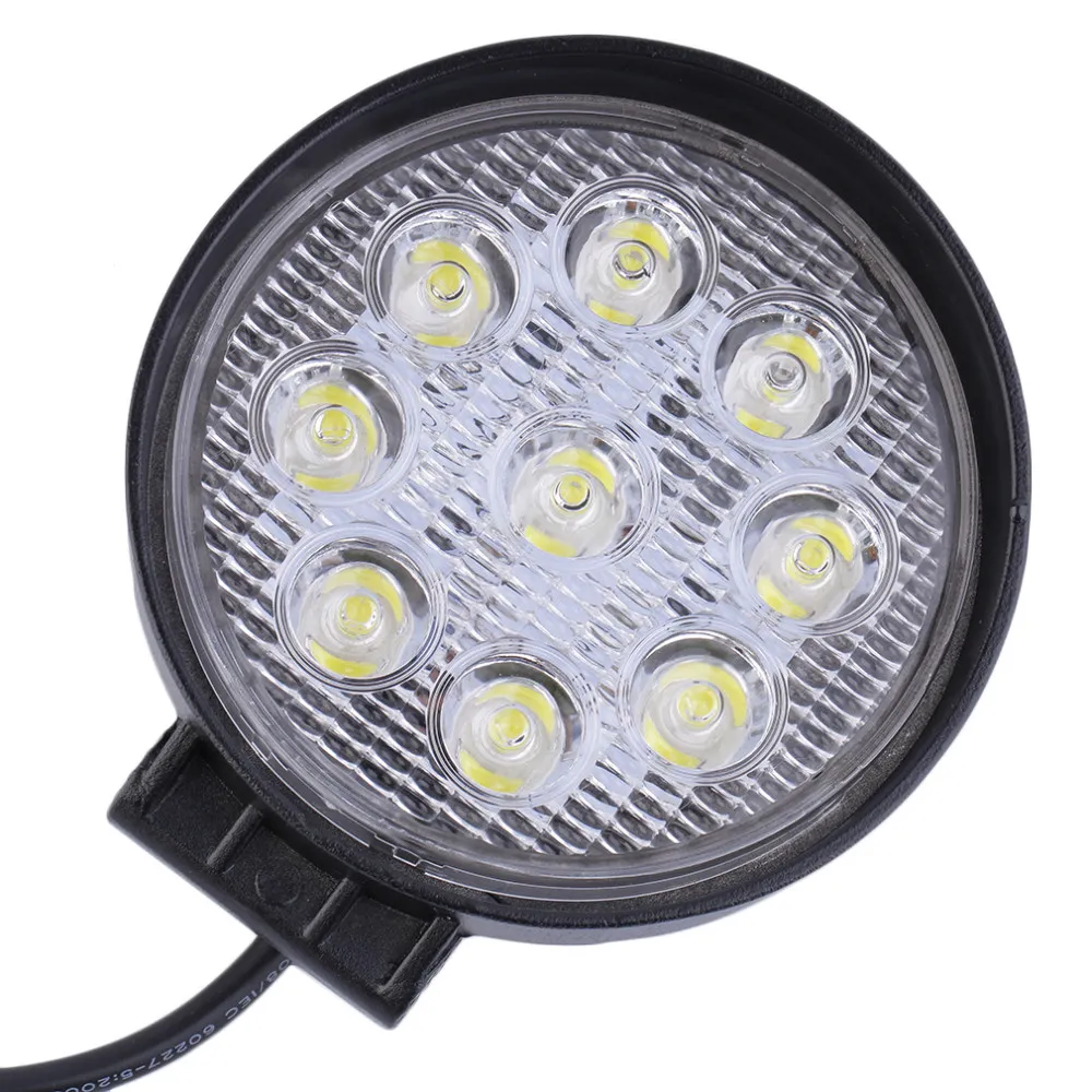 27W 12V LED Spot 12v Led Work Lights Lamp For Boats, Tractors, Trucks ...