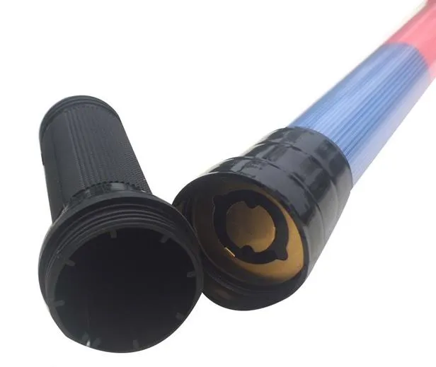 High-Visibility LED Traffic Wand - Dual Color Flashing Safety Baton ...