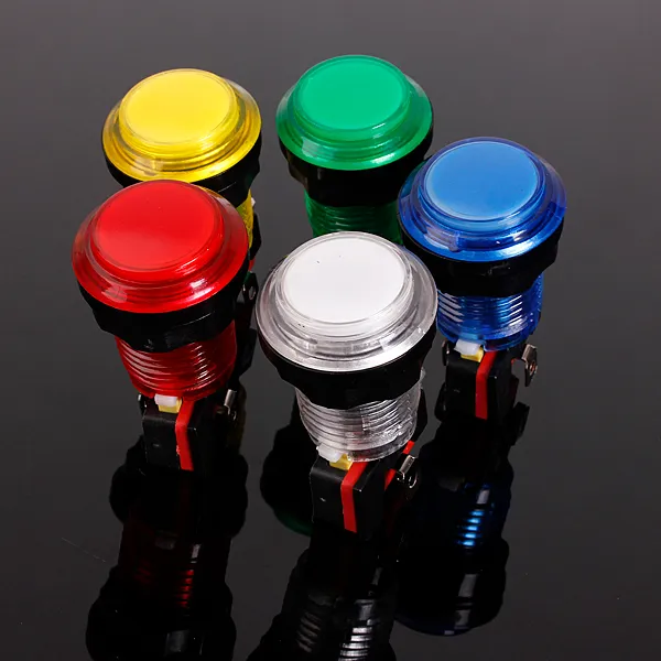 DHgate.com:12V 25A 32mm Round Illuminated Arcade Video Game Push Button ...