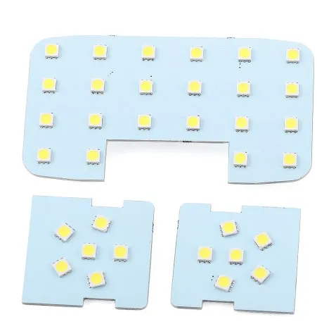 3 Pack LED 12v Led Interior Lights For KIA RIO K2 2006 2012 Hyundai ...