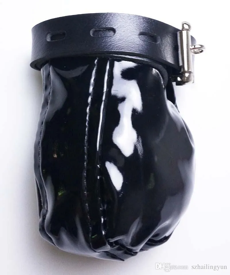 Ballon De Pénis De Verrouillage Masculin Scrotum Pochette De Bondage