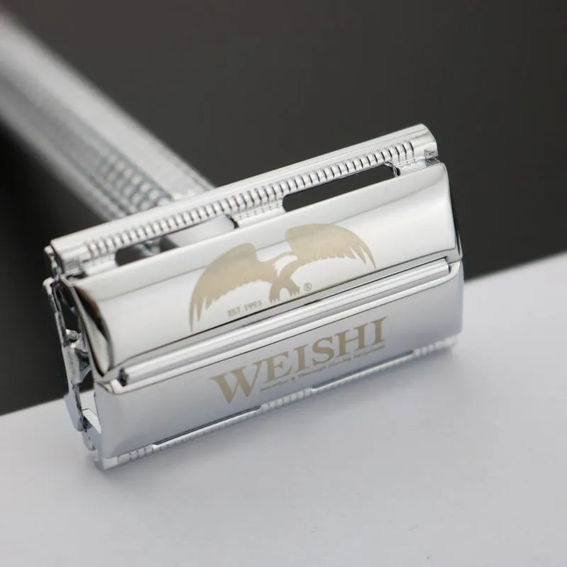 WEISHI Adjustable razors for safety razor with Long Handle and Chromium ...