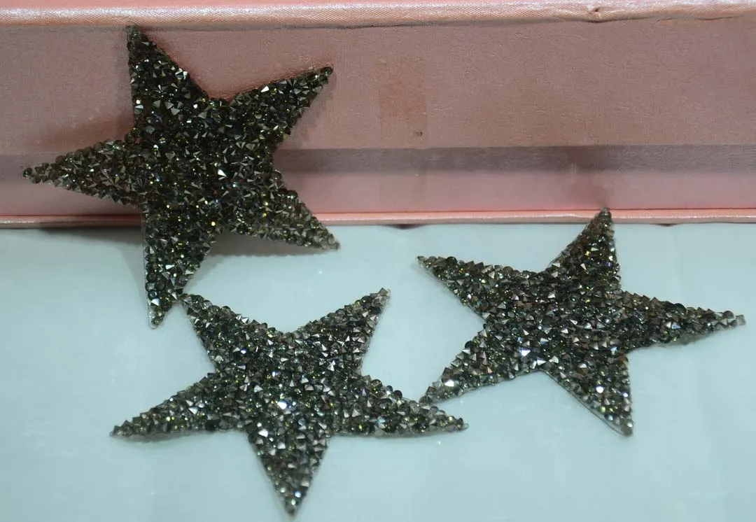 DHgate.com:10Pcs Bling Bling Star Design Crystal Hotfix Rhinestone ...