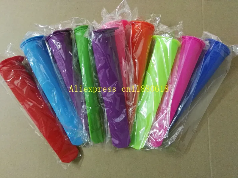 DHgate.com:5 Pack Silicone Ice Cream Molds, 20cm Long Push Up Ice Cream ...