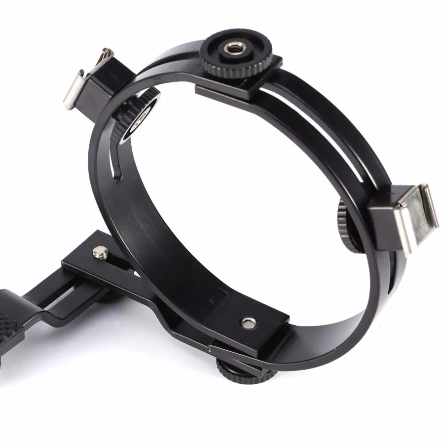 Freeshiping DSLR O Type Bracket 2 In 1 C Shape Or O Shape Twin Flash ...