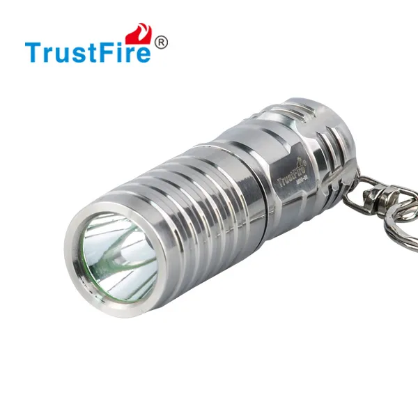 Stainless Steel Mini LED Flashlight Waterproof Keychain Light, Key ...