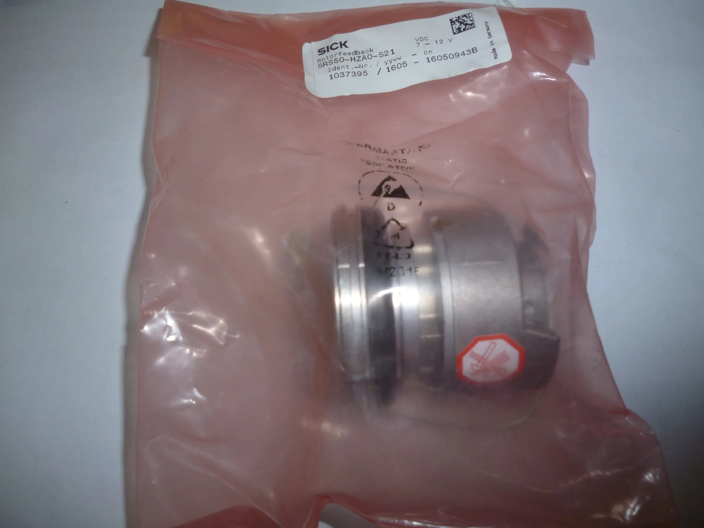 SRS50-HZA0-S21 Encoder - Motor Feedback Systems - Rotary Hiperface from ...