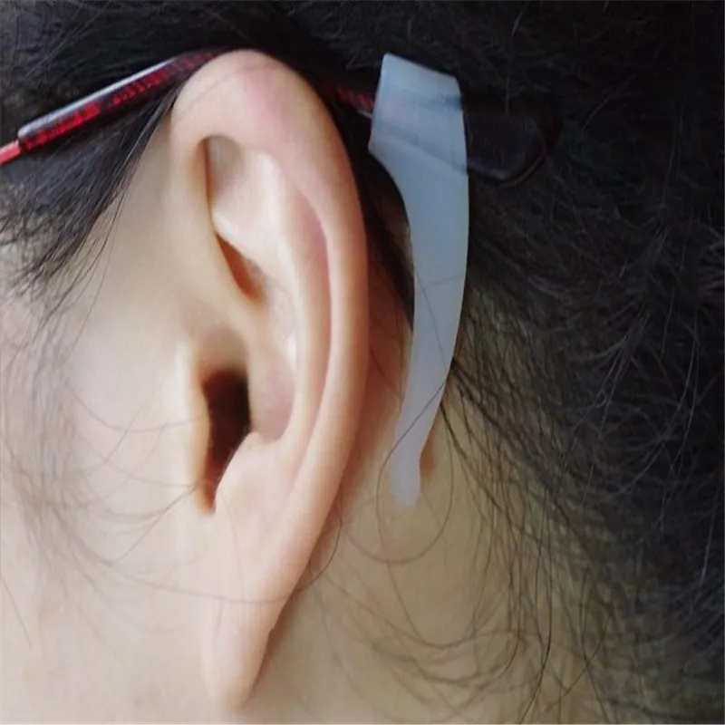 Soft Silicone Temple Tips For Glasses, Anti Slip Ear Grip Sunglasses ...