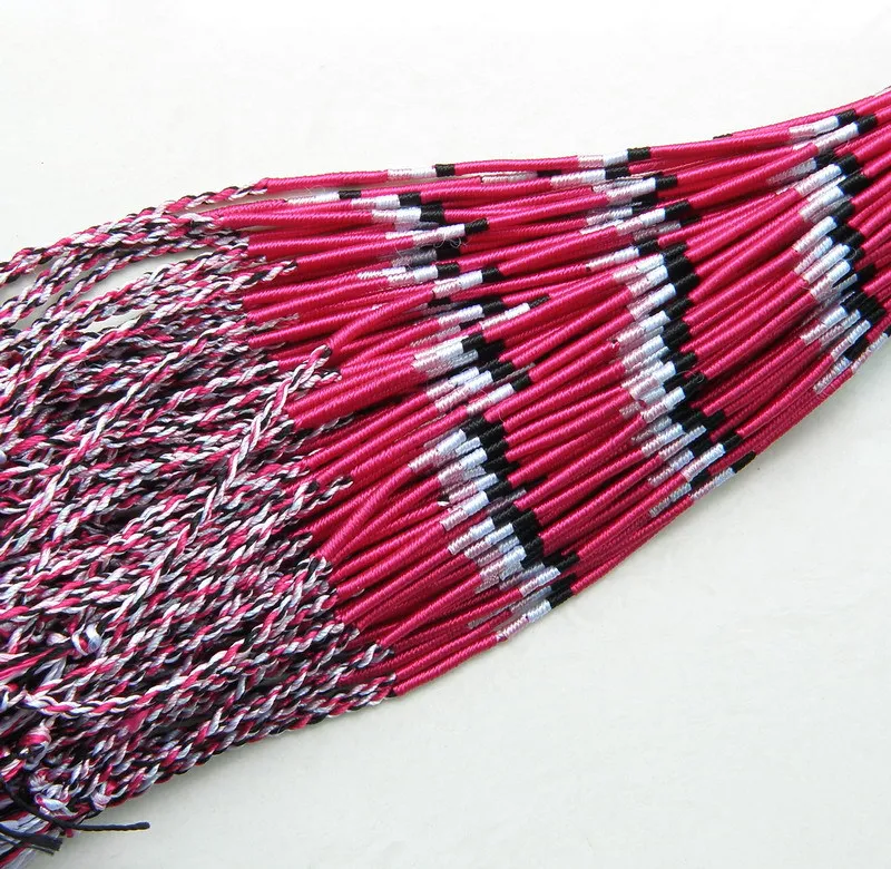 Colorful Handmade Lucky String Braided Rope String Bracelets With ...