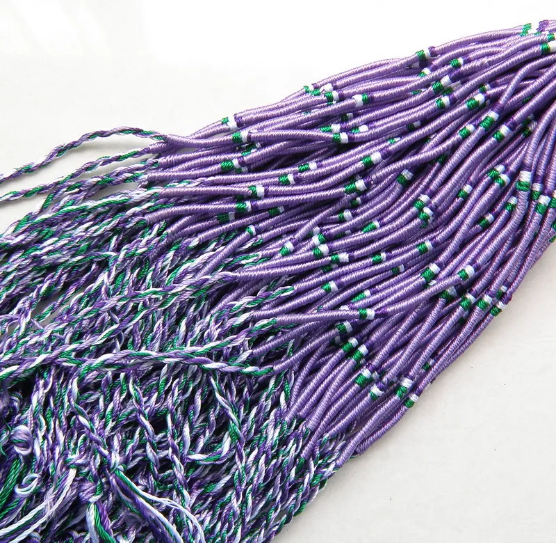 Colorful Handmade Lucky String Braided Rope String Bracelets With ...