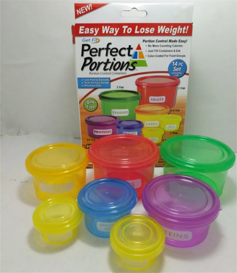 Preservation Box Perfect Portions Portion Control Containers Food ...