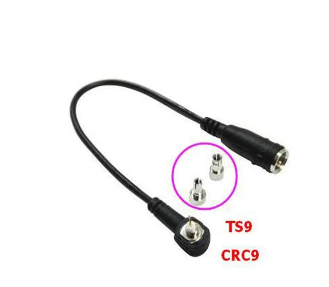 Coaxial RF Connector Kit: FME To CRC9 TS9 Adapter, Male To Male, RG174 ...
