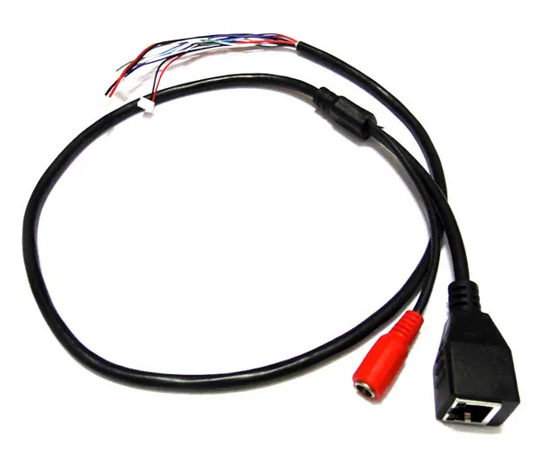 CCTV IP Camera LAN Cable - RJ45 Female Connector, LED Indicator, IP ...