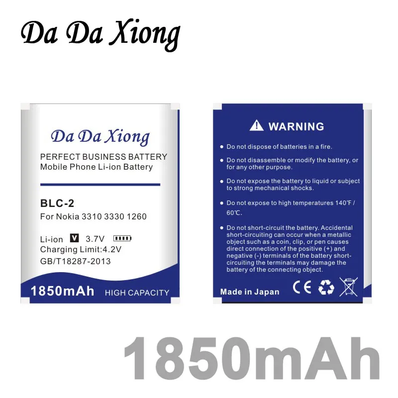 Approvisionnement En Gros Da Da Xiong 1850mah Blc 2 Blc2 Li Ion