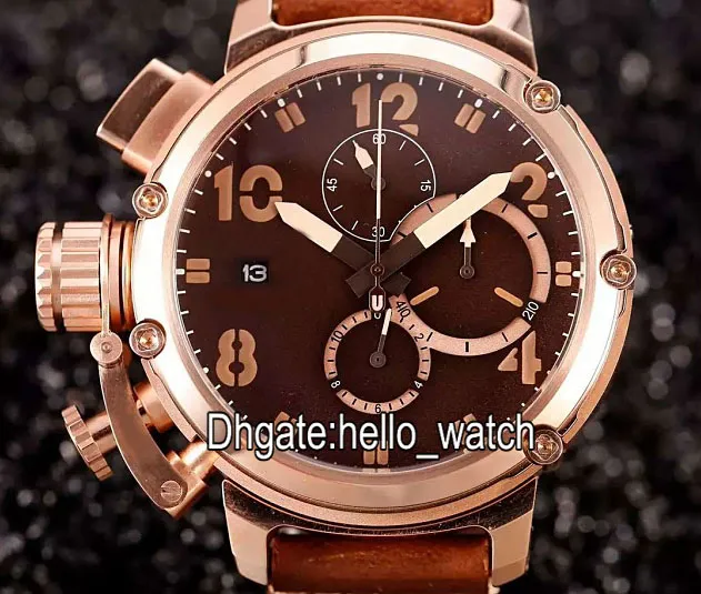 Large Dial Wrist Watches: Oversized Bronze Brown Face... From Hello ...