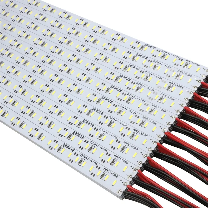 12V 144 LED Strip Light Bar, 4014 SMD Cold/Warm White, Rigid, Indoor ...