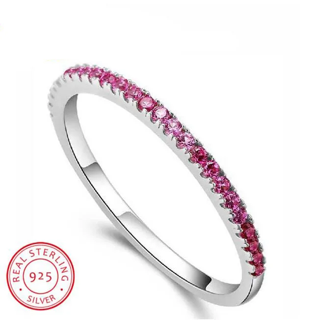 Victoria Wieck Jewelry: 925 Sterling Silver Ruby CZ Diamond Ring ...