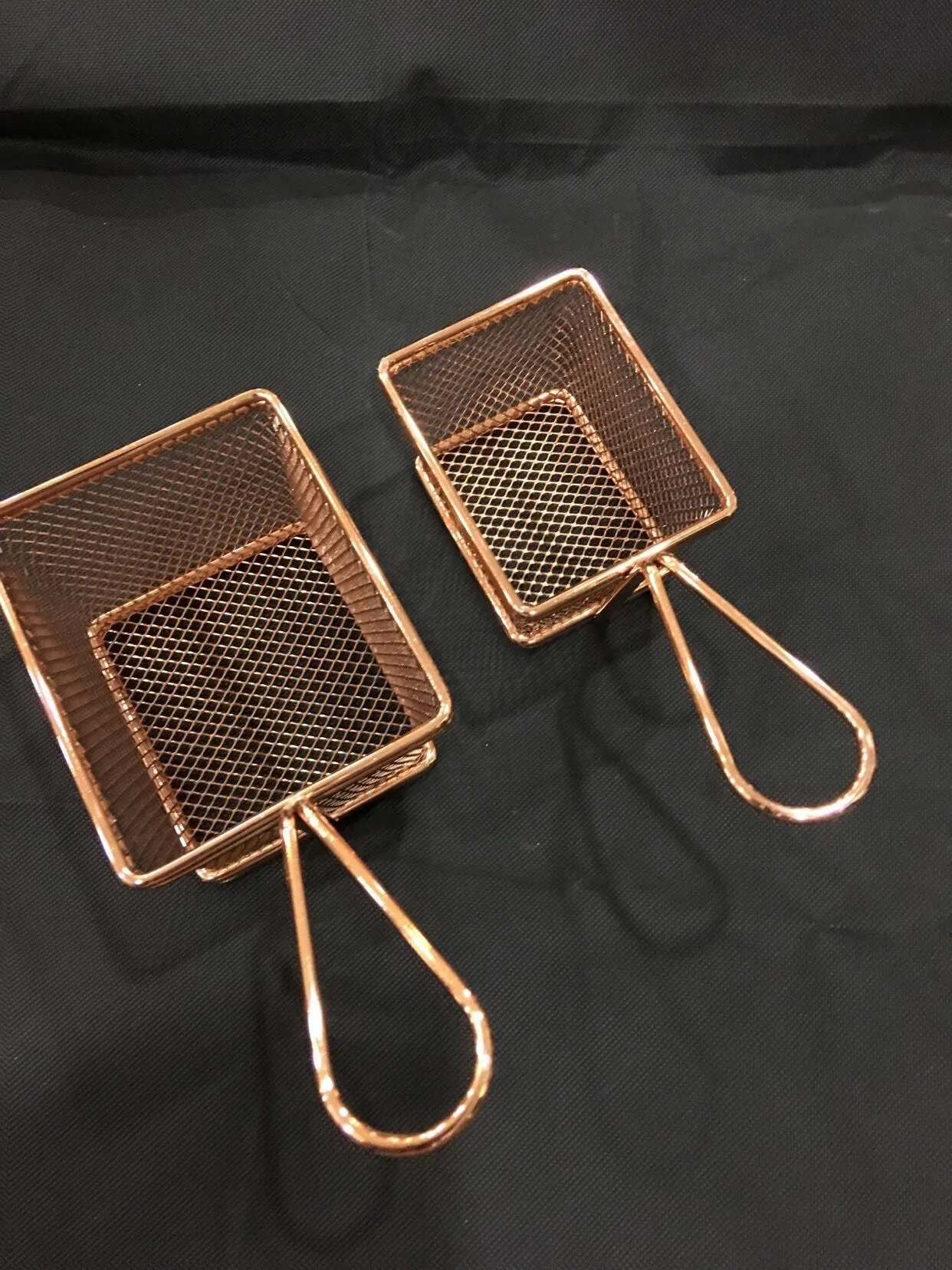 DHgate.com:Stainless Steel Mini Fry Baskets for French Fries, Food ...