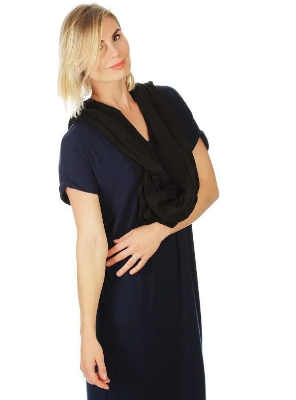 Multi Use Cotton Baby Nursing Scarf Blanket Privacy Cover For ...