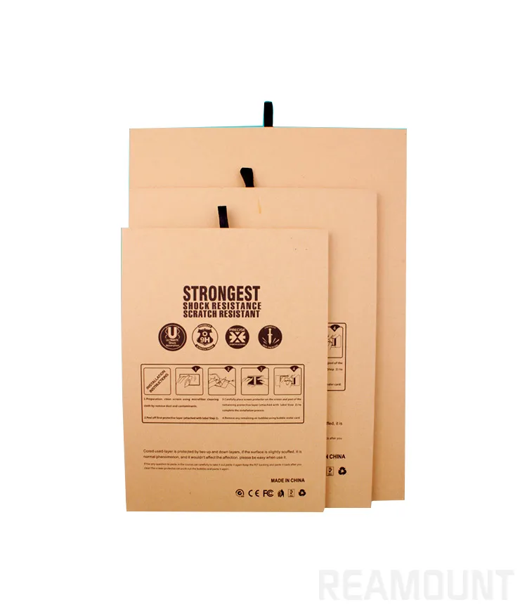 9H Tempered Glass Protective Cardboard Paper Sleeve Packaging For 8 13 ...