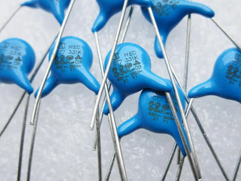DHgate.com:X1Y1 Safety Tiles Capacitor with 2.5mm DC Power Plug: 331K ...