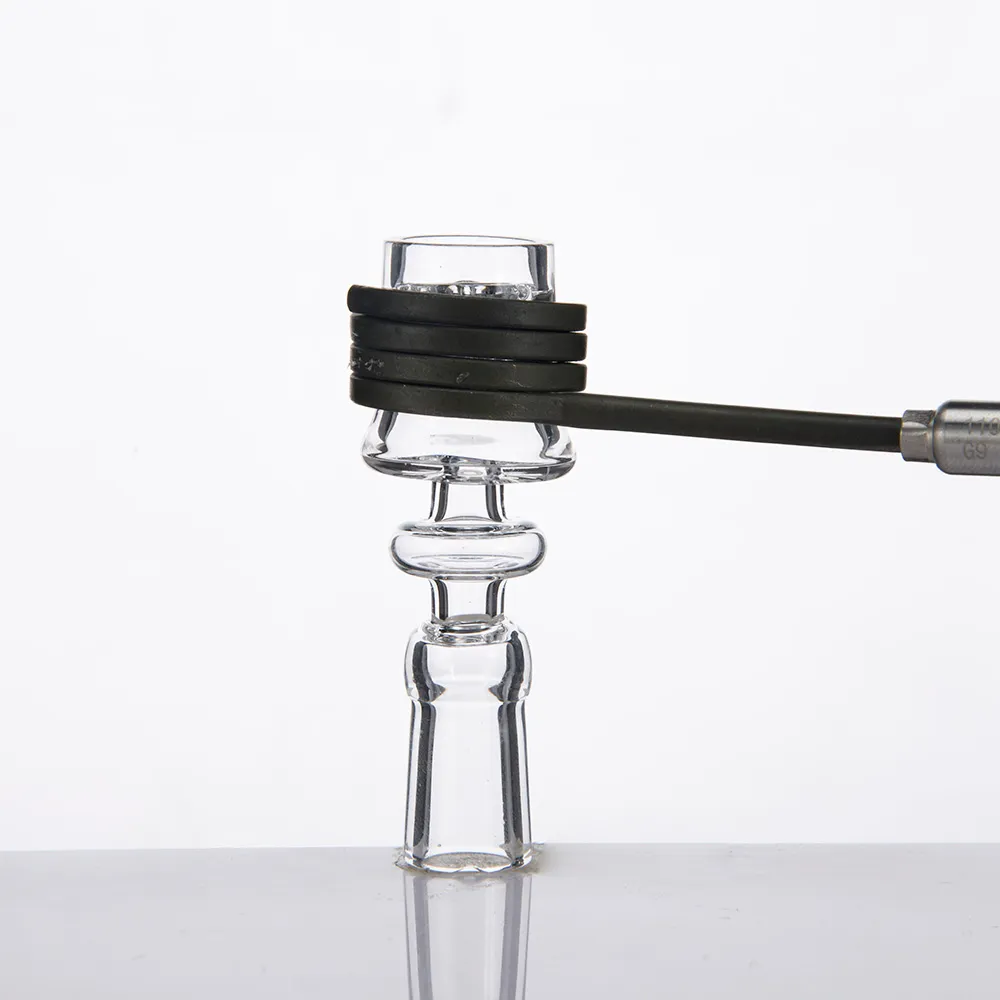 Electric Dab Nail 15.5mm Quartz Nail Double Stack Frosted Joint For ...