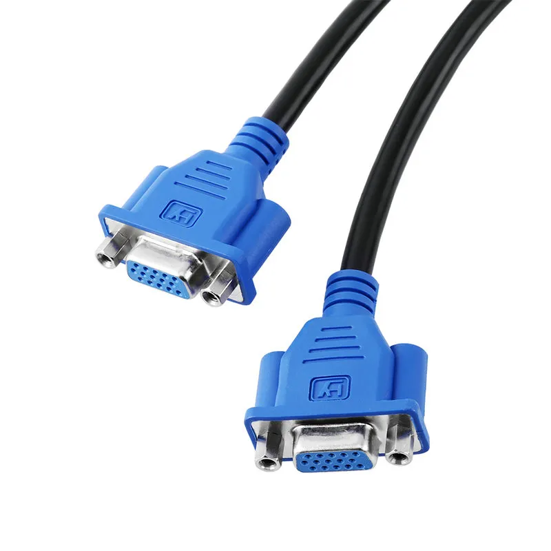 Vga Splitter Dual Monitor Cable DMS 59 59Pin DVI Male To Dual VGA ...