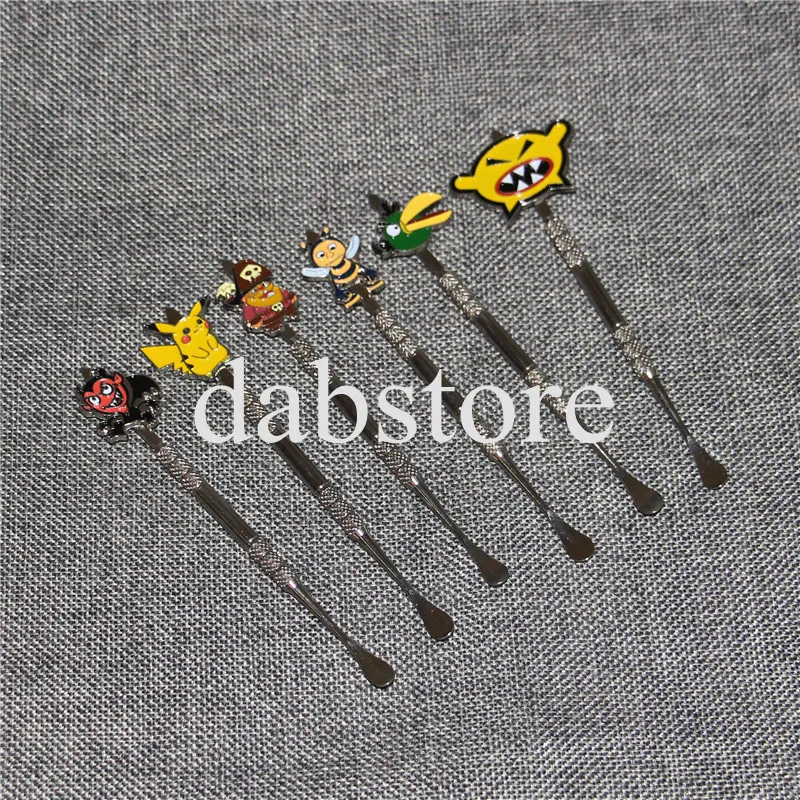 New Arrival Wax Dabber Tool With Cartoon Design Stickers Wax Jar Dab ...