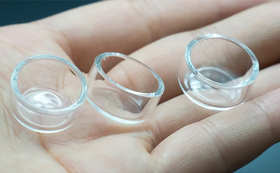 Quartz Insert Replacement Bowl For 20mm ID 2mm 3mm 4mm 10mm 14mm 18mm ...