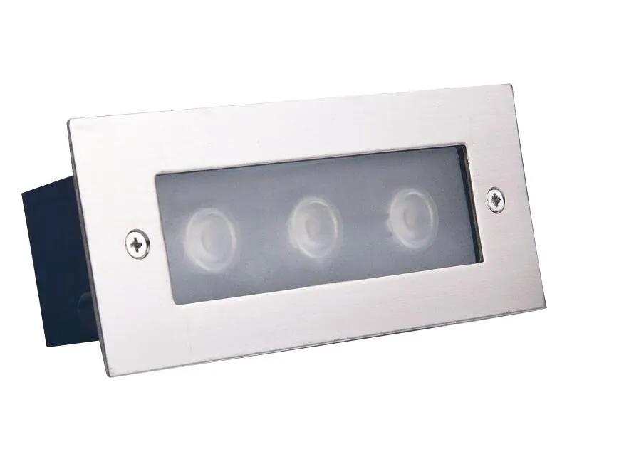 Solar Stair Step Lights 3W LED Underground Lamp For Recessed Stair ...