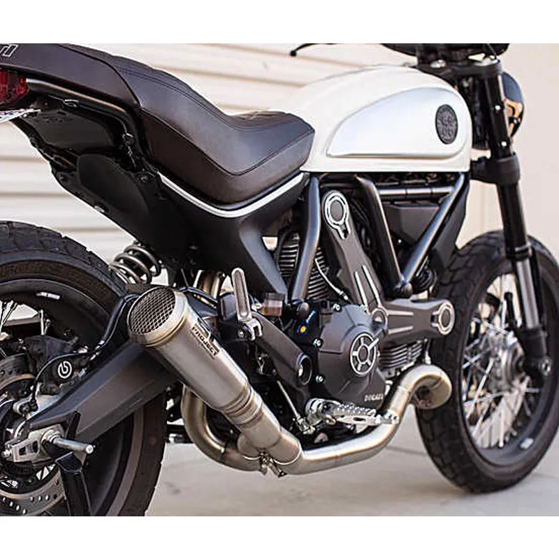 Universal Motorcycle Exhaust Pipes: 38 51 Mm Stainless Steel Slip On ...