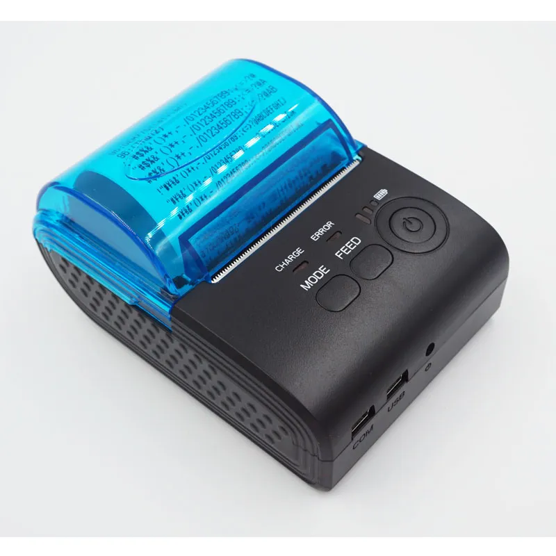 Portable 58mm Bluetooth Thermal Printer - Mini Bluetooth Mobile Printer ...
