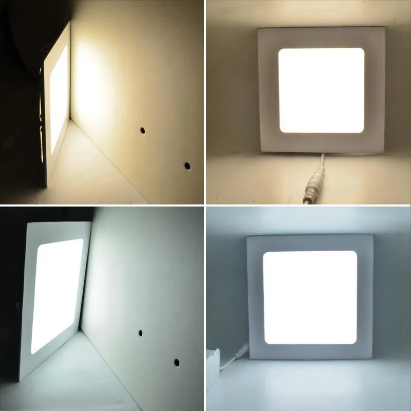 Edison2011 324W Ceiling Square LED Flat Panel Light Ceiling Aluminum ...