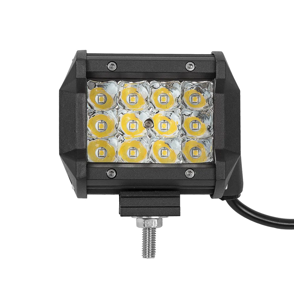 12 Volt LED Light Bar 4 Inch 18W, Off Road Driving Lamp, Spot Flood ...