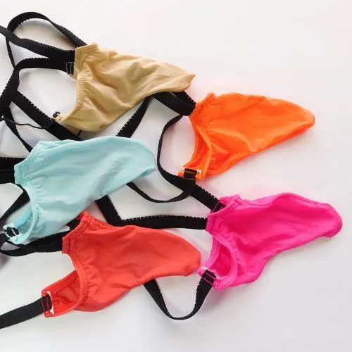 Mens Thong Underwear With Pouch: Silky Stretchy G String | Comfortable ...