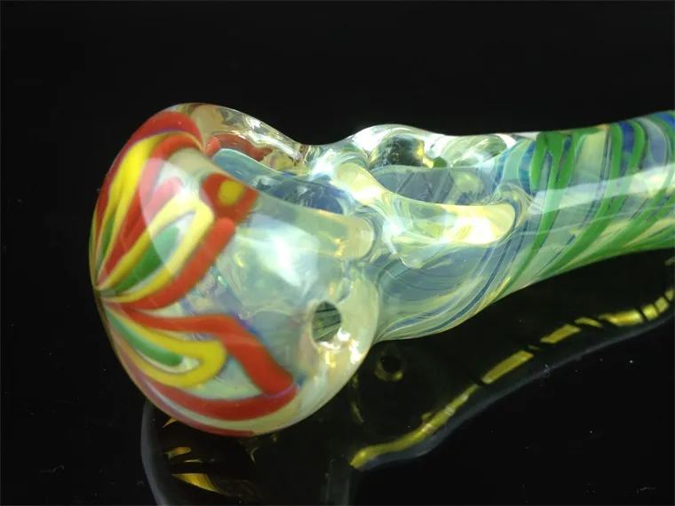 Small Glass Hand Pipe For Smoking, Spoon Pipe, Wholesale RT 135 From ...