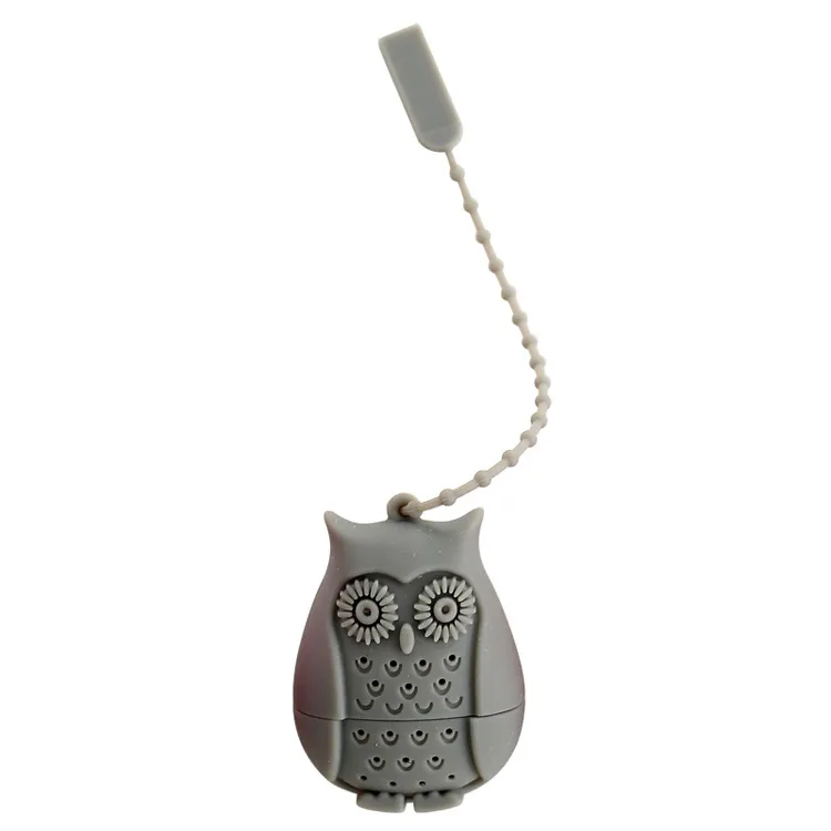 DHgate.com:Silicone Owl Tea Infuser: Reusable Strainer for Single Cup ...