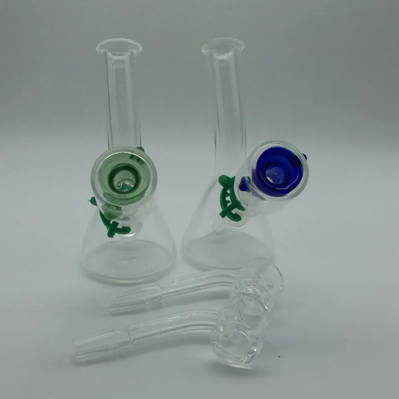 Bulk Order 4 Glass Beaker Bong Set With Quartz Banger Nail, Glass Bowl ...