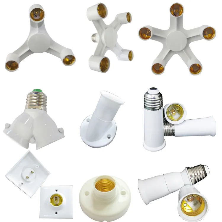 E27 Lamp Holders Sockets For Table Lamps With Clamp 6ft US Plug Cord ...