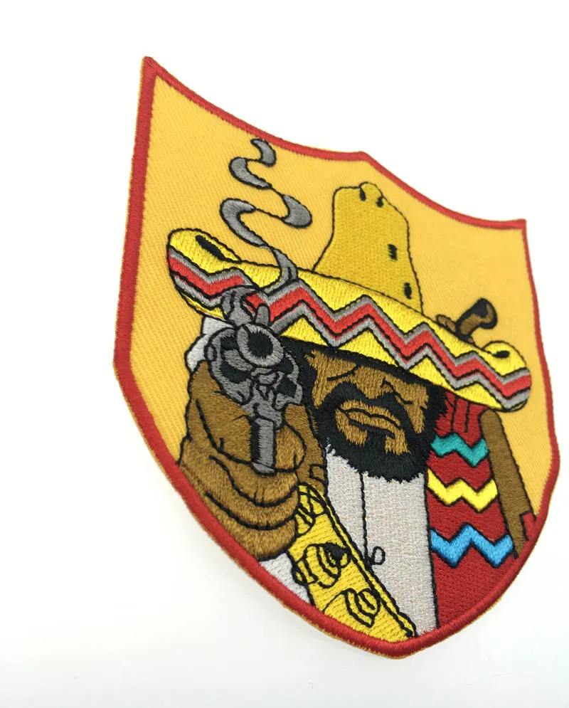 Nouveau Patch Thermocollant Brodé Bandidos MC Biker, Patch De Gilet En ...