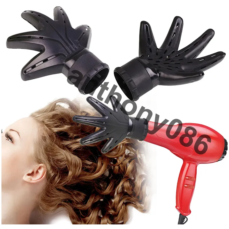 Black Handheld Plastic Hair Dryer Diffuser 216cm Styling Diffuser ...