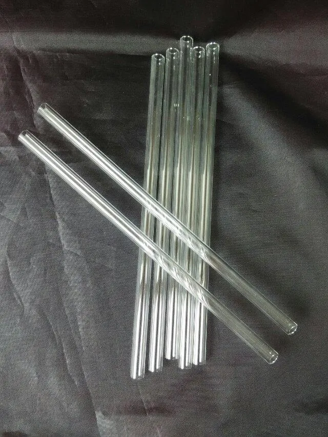 Wholesale Colorful Transparent Glass Straw Bong Accessories Curved ...