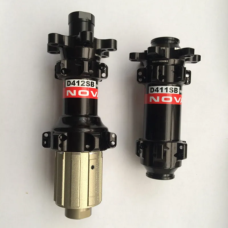 Novatec D411SB D412SB MTB Hubs 325g Front & Rear 24/28H Black From ...