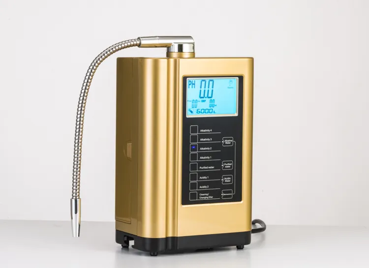 Newest Water Ionizer Machine Alkaline Water Filter With Temperature ...