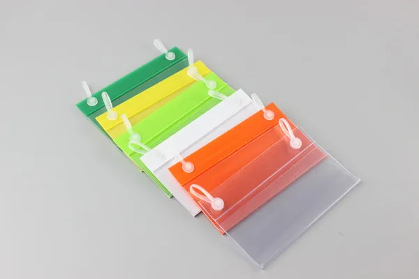 Wholesale Mesh Hanging Price Tag Holder Rack Clear PVC Label Display ...