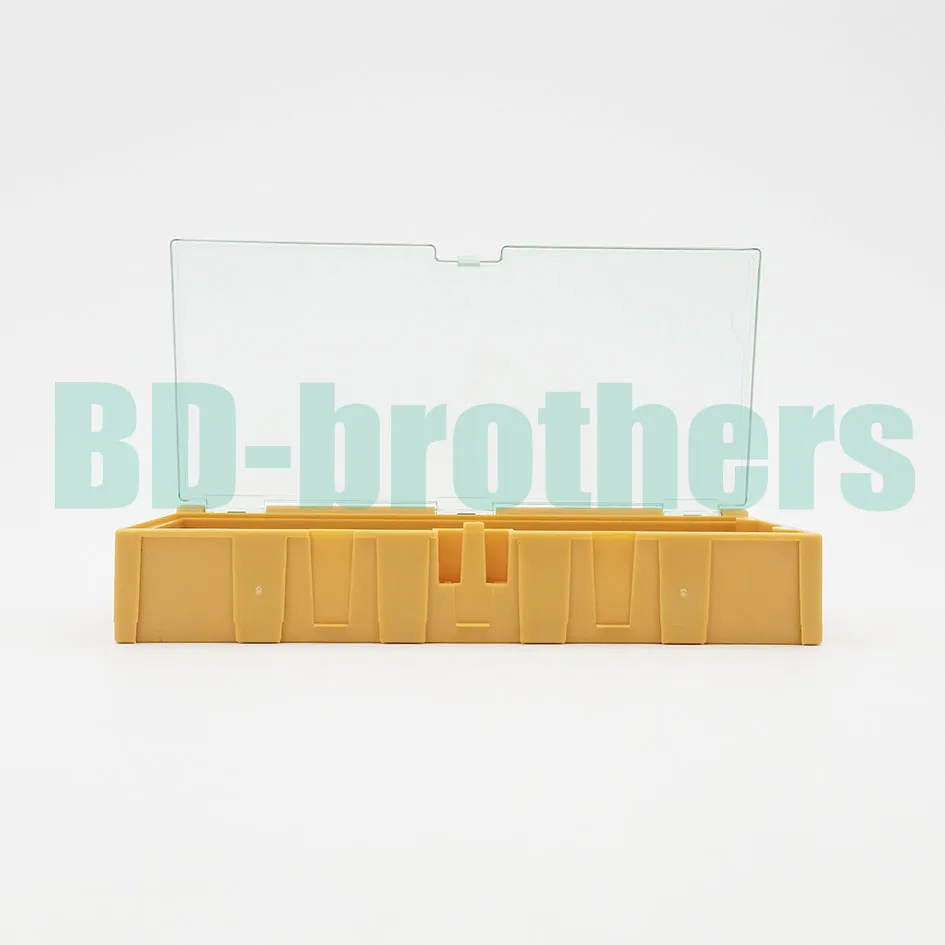 Original 4# Yellow Component Storage Box Square IC Components Boxes SMT ...