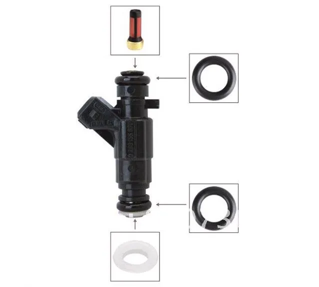 500-Piece Fuel Injector Filter Set: Premium Quality, Universal Fit ...