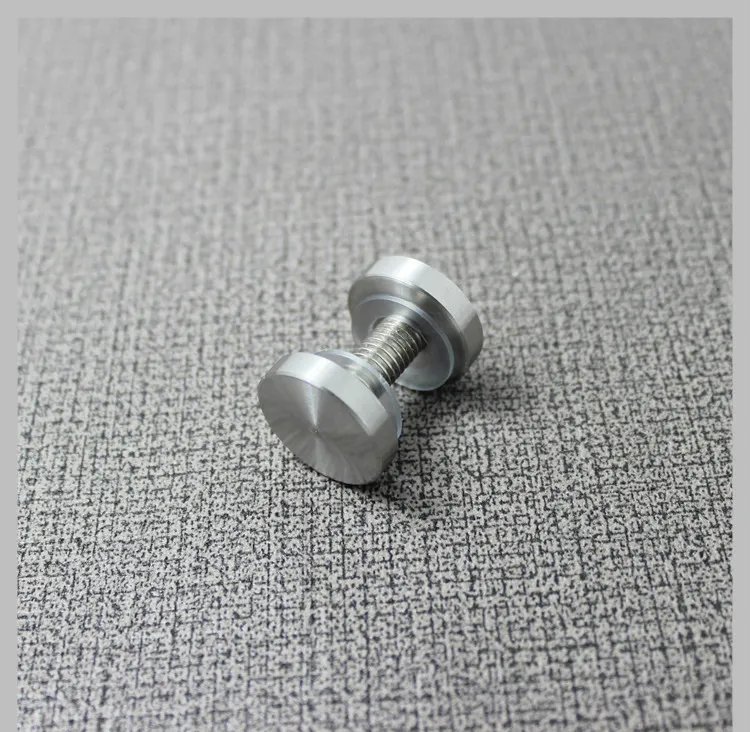 M6 Double Threaded Screw Mirror Round Nail Shape Glass Acrylic ...